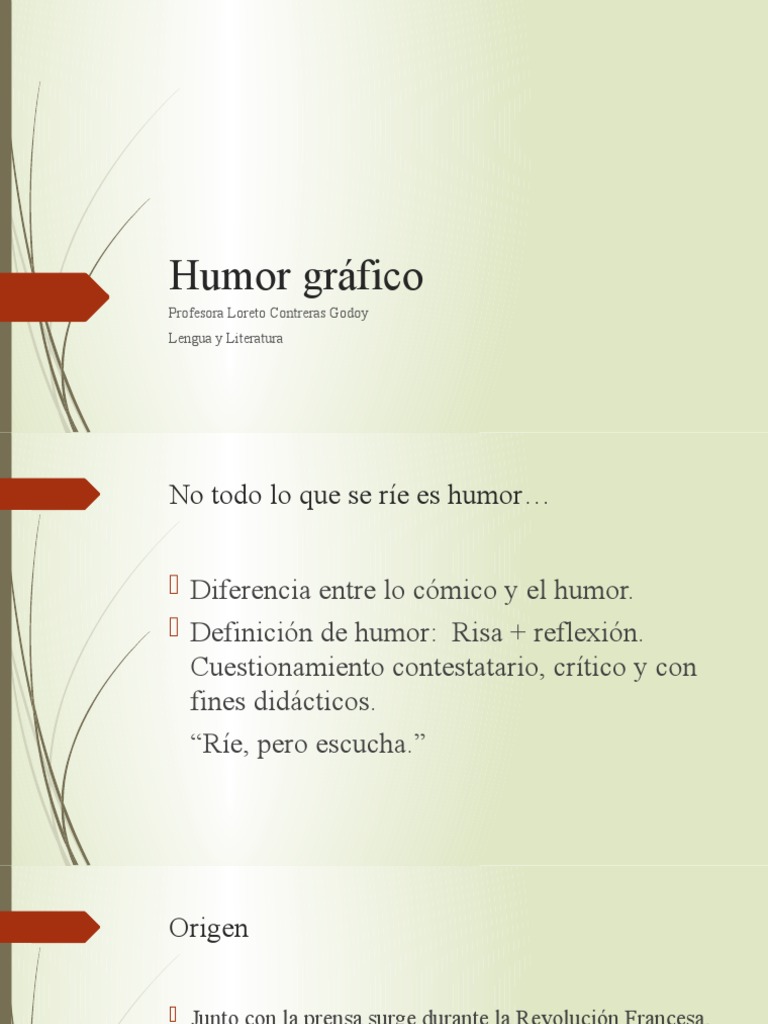 Definición y funciones del humor gráfico | PDF | Humor | Dibujos animados