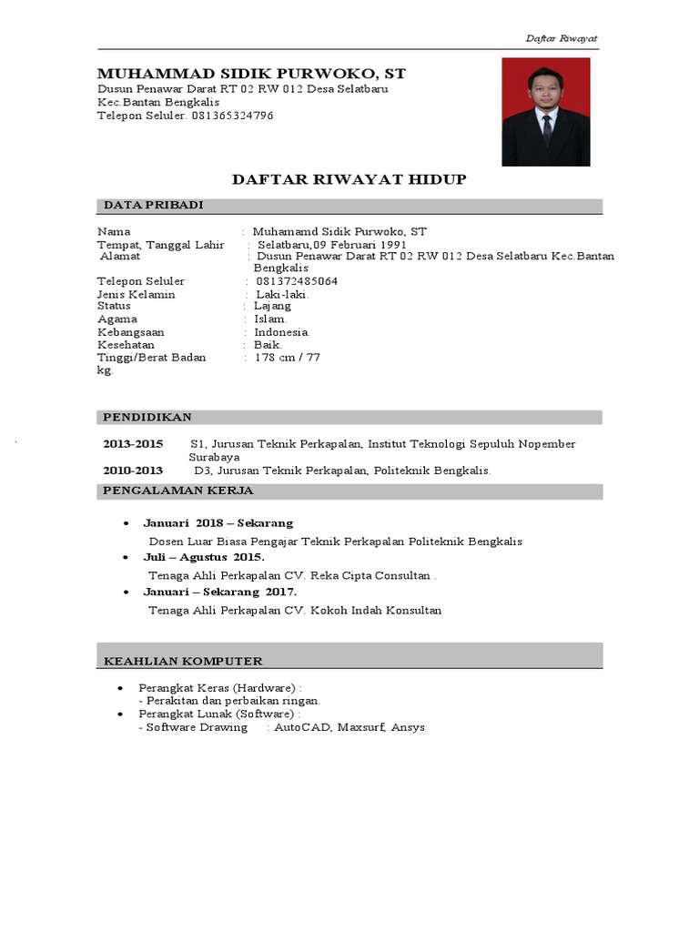 Muhammad Sidik Purwoko | PDF