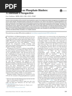 Phosphate Binder Comparison Guide | PDF | Calcium | Tablet (Pharmacy)