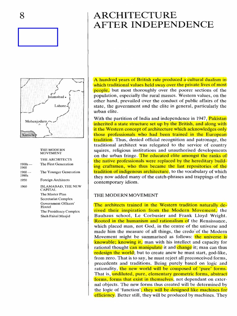 3-Architecture After Pakistan | PDF | Islamabad | World Politics