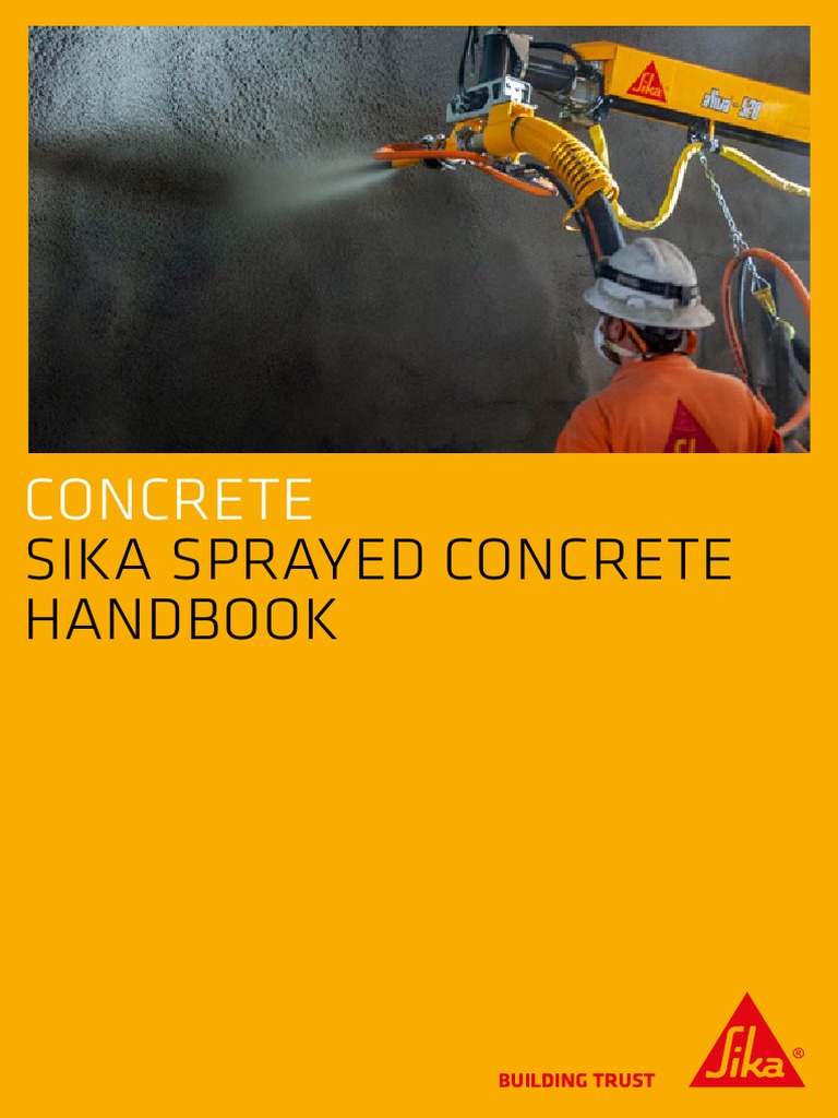 Glo Sprayed Concrete Handbook 2021 | PDF | Concrete | Building Technology