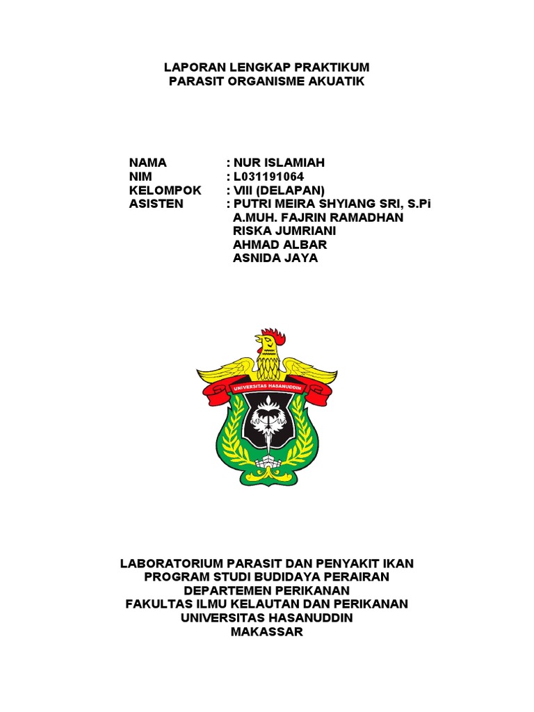 Format Laporan Lengkap | PDF