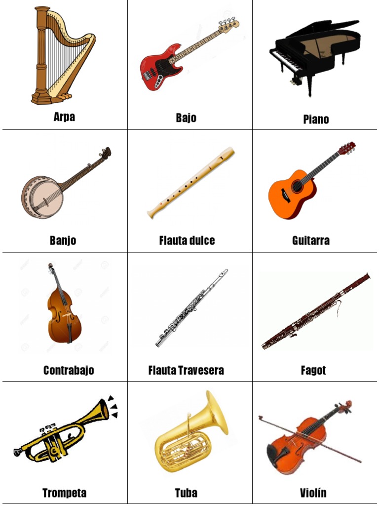Loteria de Instrumentos | PDF