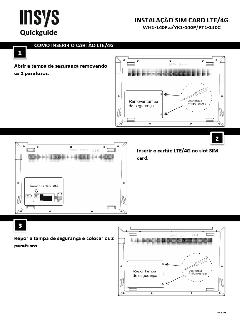 Manual Configuraçao Insys | PDF