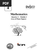 Math 4-Q4-Module-1 | PDF | Area | Rectangle