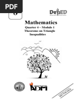 Math 8-Q4-Module-1 | PDF | Triangle | Mathematics
