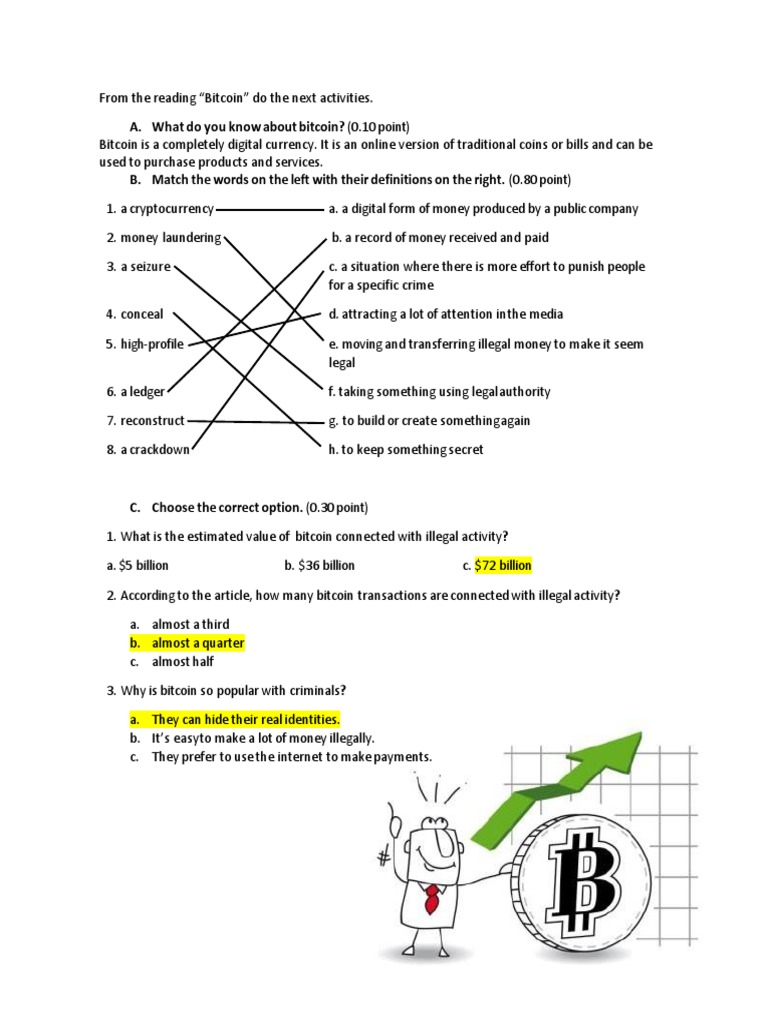 Bitcoin document activities answers key terms | PDF | Cryptocurrency ...