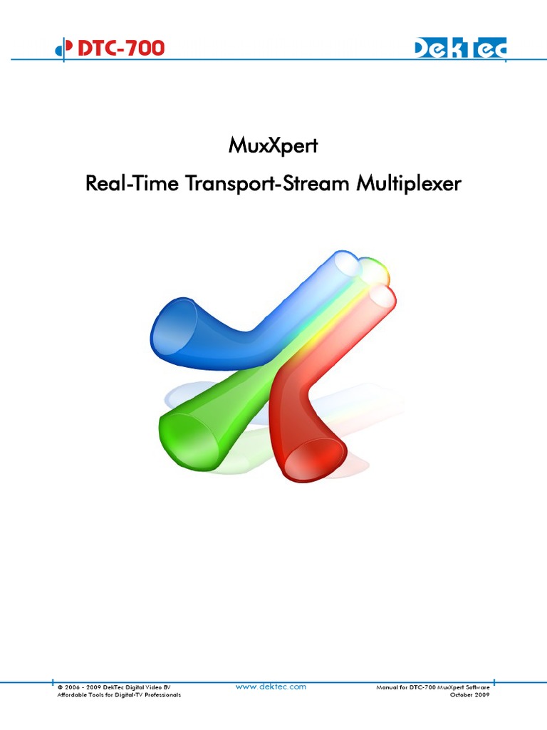 Muxxpert Real-Time Transport-Stream Multiplexer | PDF | Xml Schema | Xml