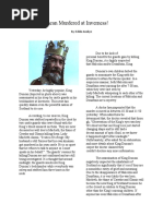 Newspaper Article - The Death of King Duncan | PDF | Macbeth ...