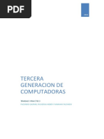 Generación 3 de Computadoras | PDF | Circuito integrado | Ibm