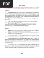 Finders Fee Agreement Sample | PDF | Indemnity | Confidentiality