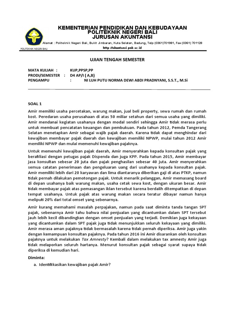 Uts Kup, PPSP, PP | PDF