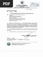 DM No. 49 S. 2025 Early Registration For School Year 2025 2026 | PDF