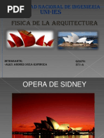 Características de la Ópera de Sídney | PDF