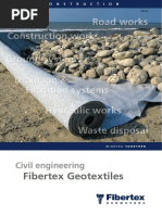 Technical Data Sheets of BIDIM GEOTEXTILES | PDF | Nonwoven Fabric ...