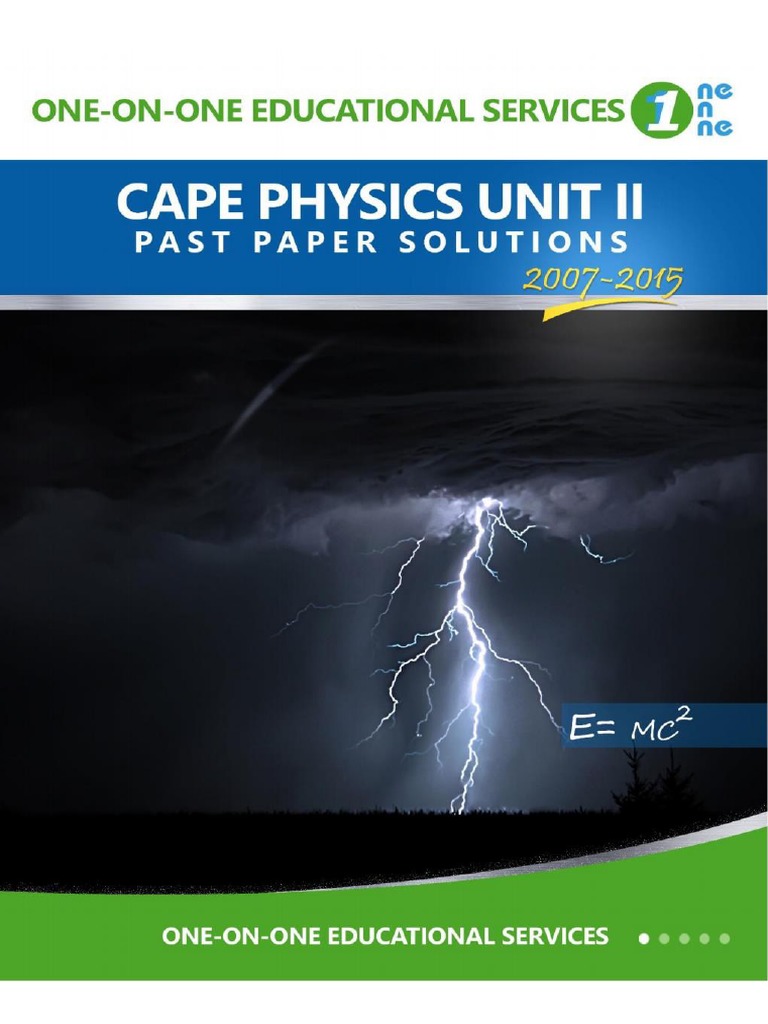 CAPE Physics Unit 2 Answers | PDF | Business