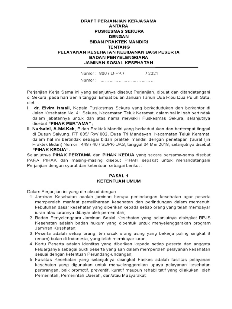 DRAFT PKS BPM. Nurbaini | PDF