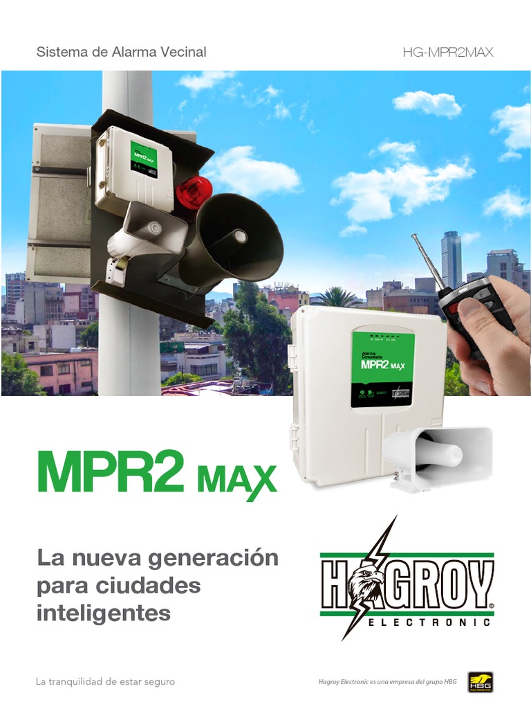 Brochure MPR2 MAX | PDF | Mensaje de texto | 3 G