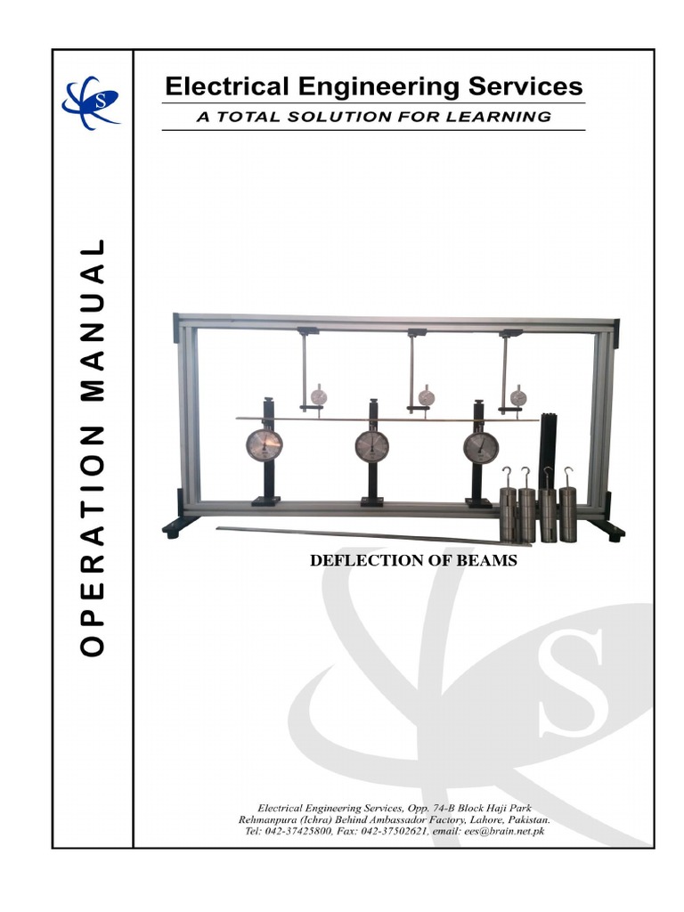 Deflection of Beams | PDF | Beam (Structure) | Young's Modulus