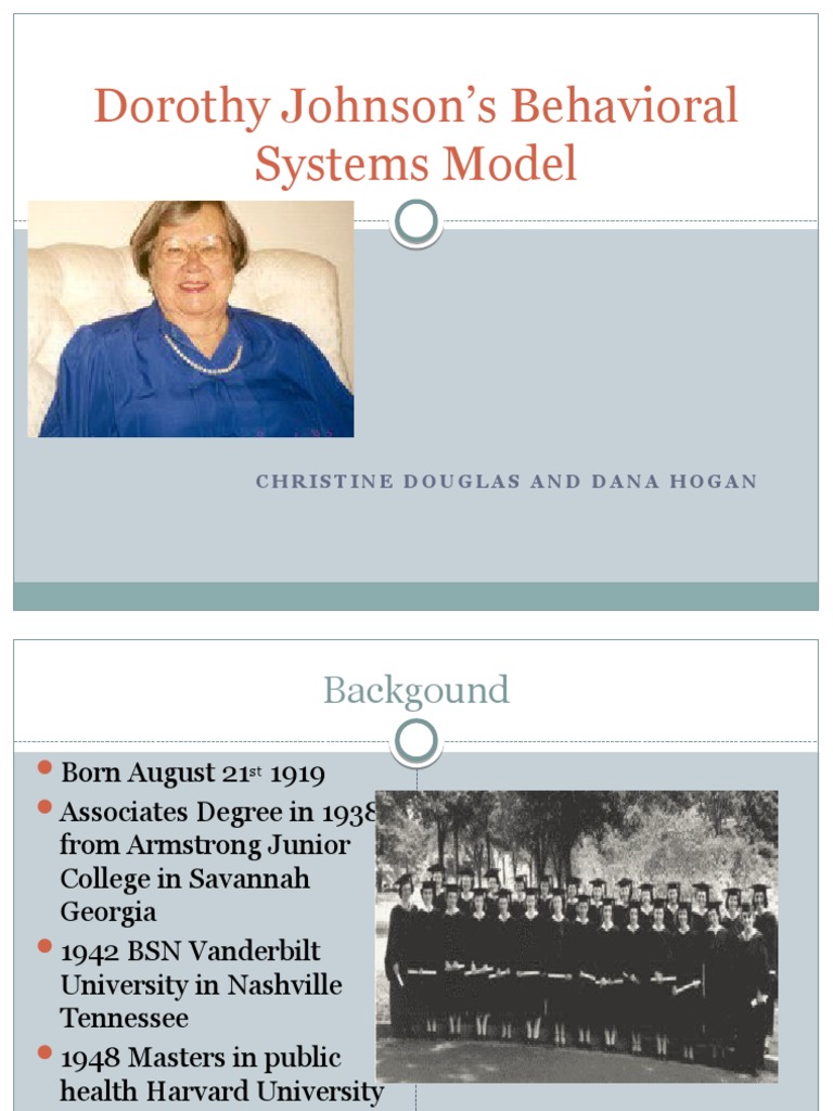 Jhonson Beahvorial Models | PDF | Nursing | System