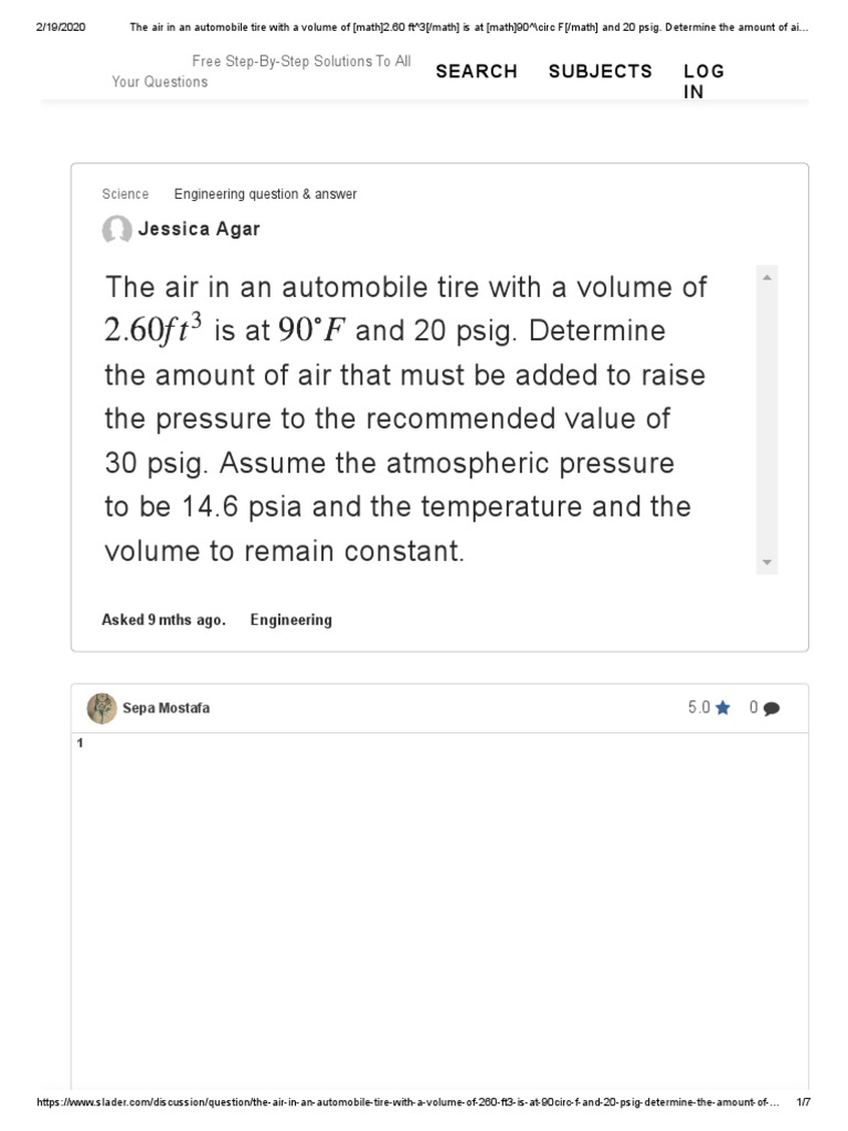 Jessica Agar: Search Subjects LOG IN | PDF | Pressure | Gases