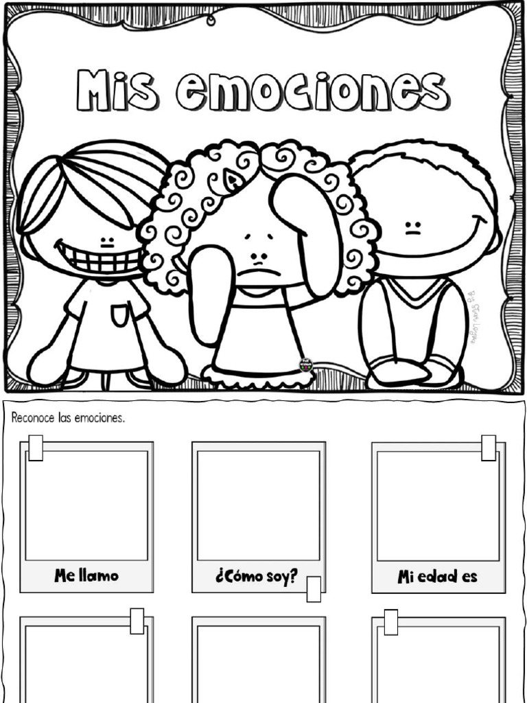 Cuaderno Educacion Emocional para Infantil y Primaria PDF 2 | PDF