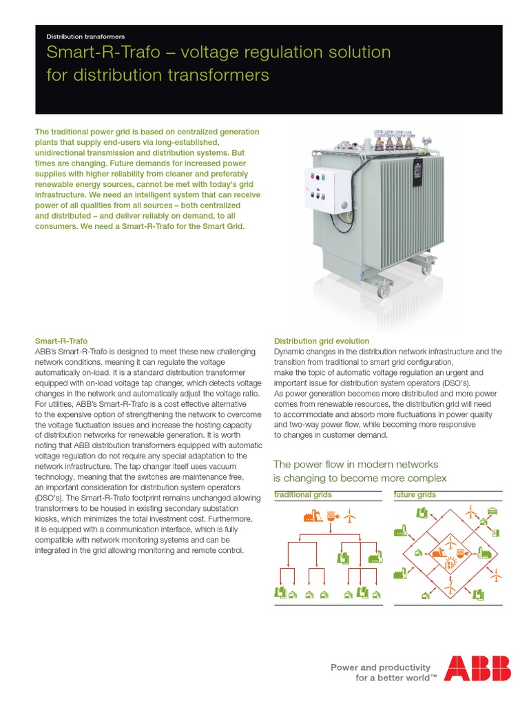 Smart R Trafo v3 Clean | PDF | Electrical Grid | Electric Power Distribution