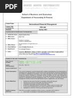NSU BBA Course List | PDF | Economics | Business