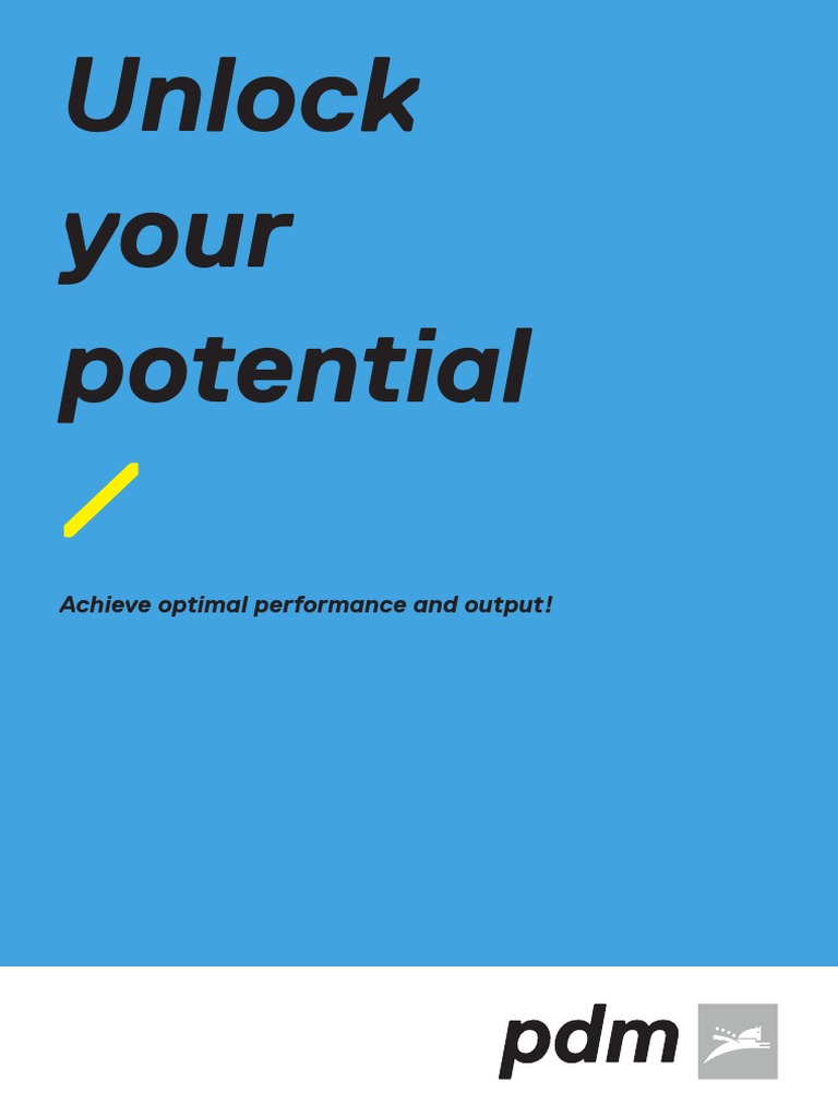Unlock Your Potential: Achieve Optimal Performance and Output! | PDF ...