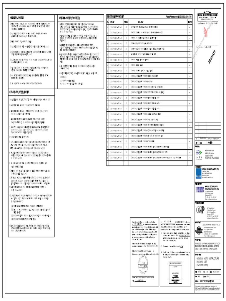 Bca St11 Submission 28 JAN 2020 00: General Notes & Structure Drawing ...
