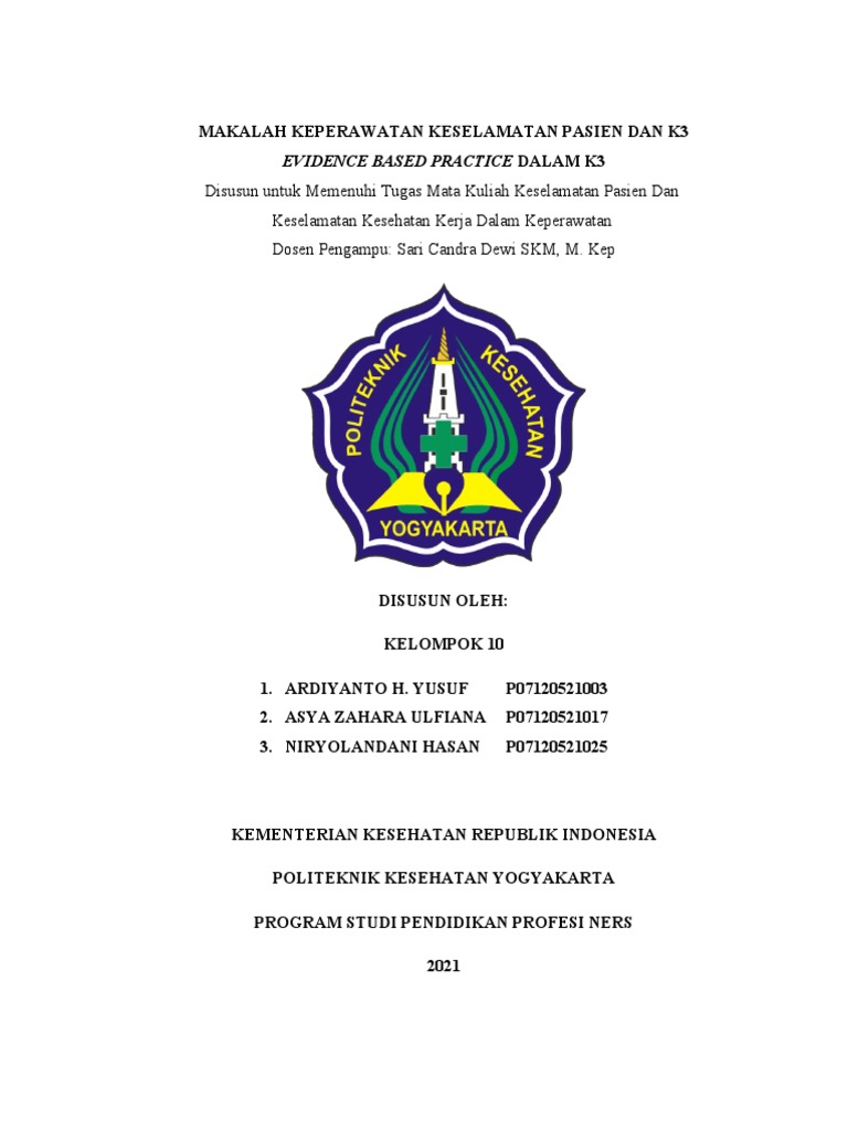 Tugas K3 KLP 10 Fix | PDF