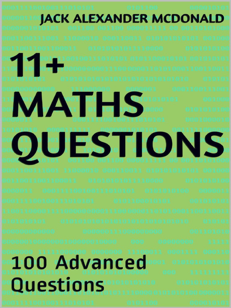 11 - Maths Questions - 100 Advanc - McDonald, Jack Alexander | PDF | Nature