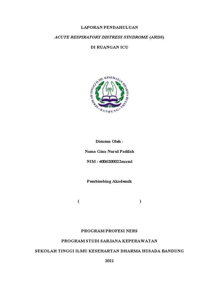 Gina Nurul Padilah - LP ARDS | PDF