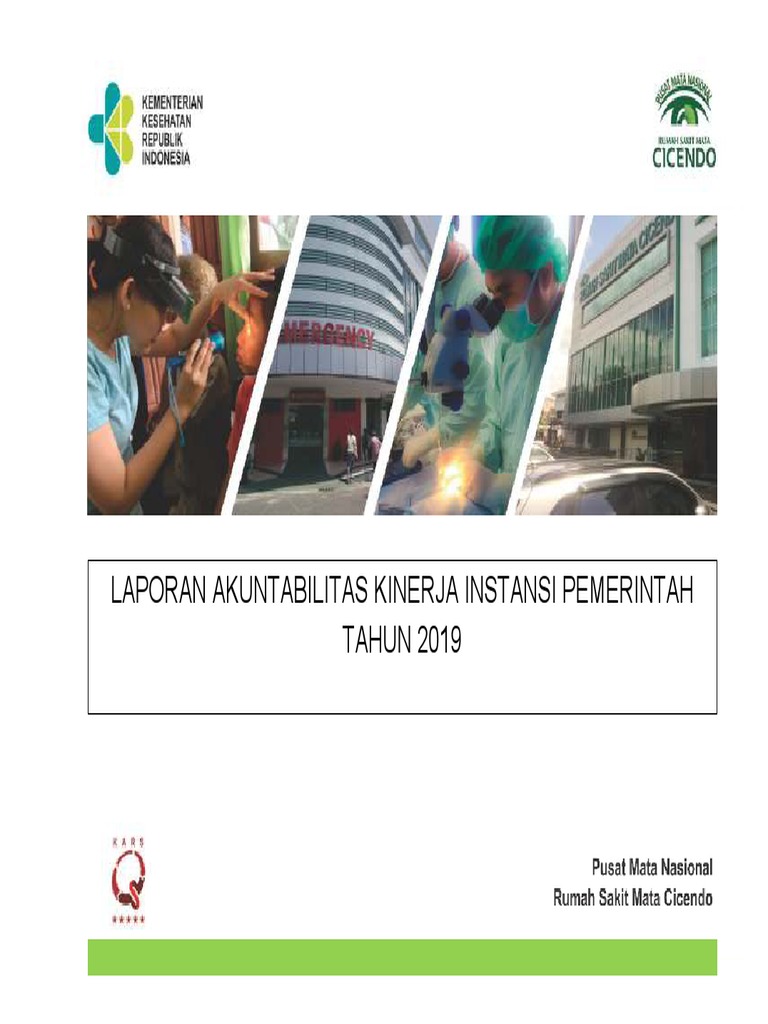LKJIP RS Mata Cicendo | PDF | Pengelolaan Keuangan & Uang