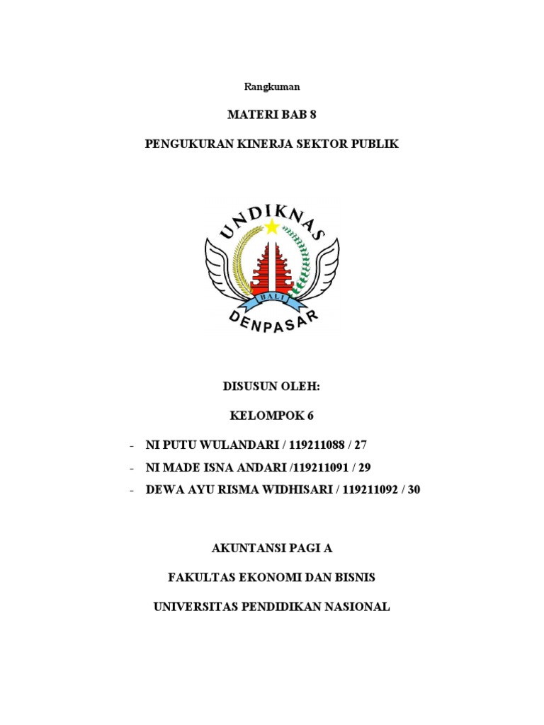 Rangkuman ASP Bab 8 - Kelompok 6 | PDF