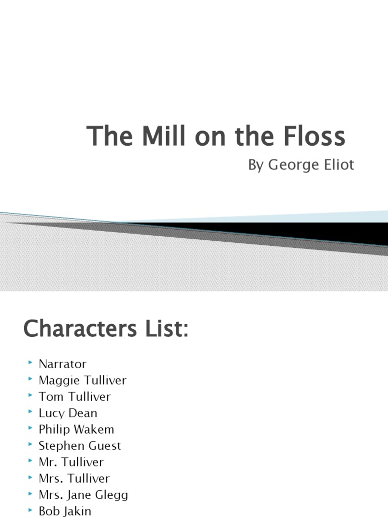 The Mill On The Floss Charaters | PDF