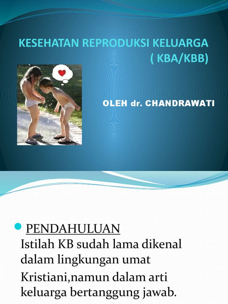 Kesehatan Reproduksi Keluarga (Kba) | PDF