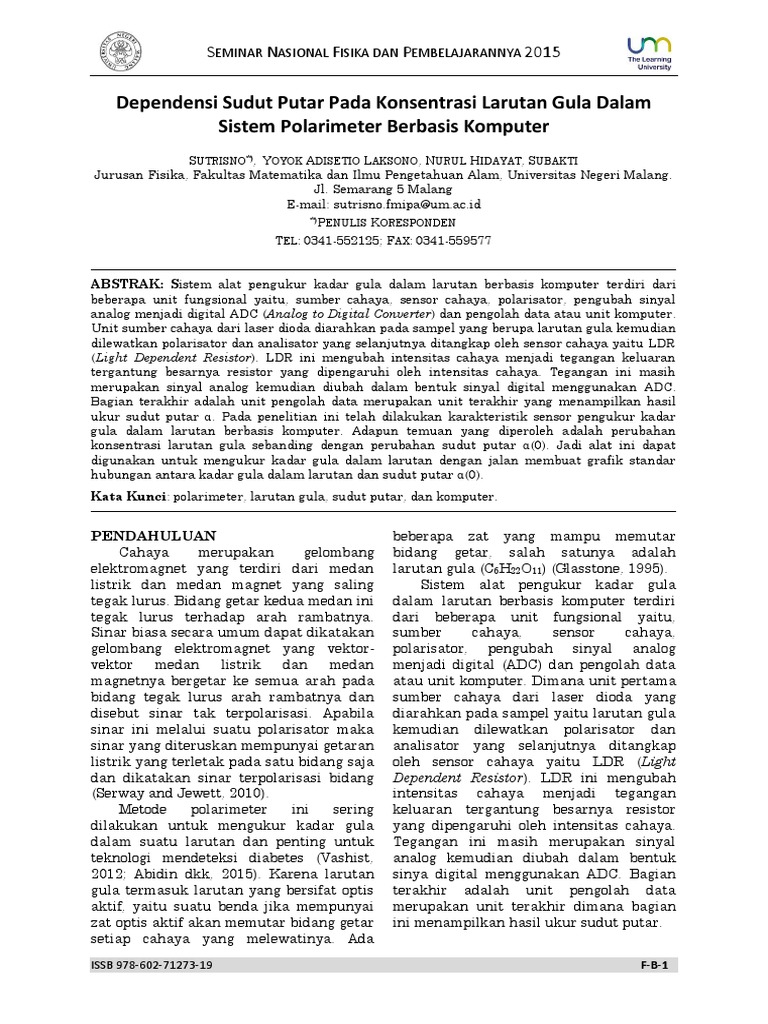 Fisika2015 - 06 Biofisika Sutrisno | PDF