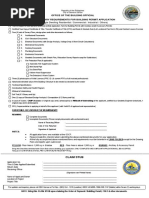 OBO - Building Permit Checklist | PDF | Notary Public