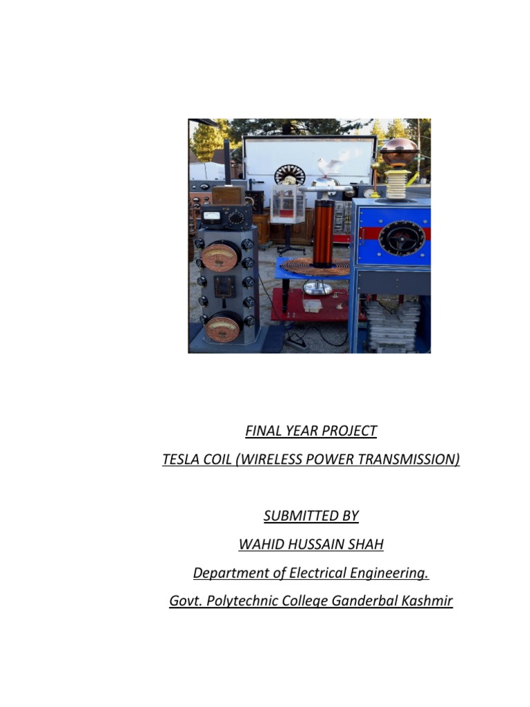 Mini Tesla Coil Project Guide | PDF | Inductor | Transformer