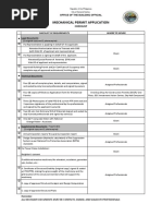 Cfei Permit Checklist | PDF | Notary Public | Property