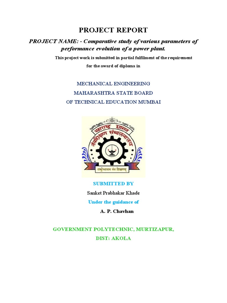 PPE Microproject Report. | PDF | Gas Turbine | Power Station