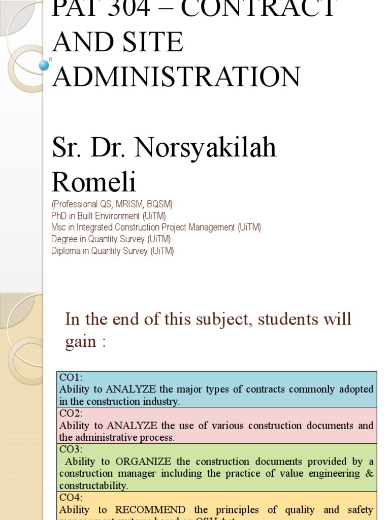 W4 - Tendering | PDF | Procurement | Employment