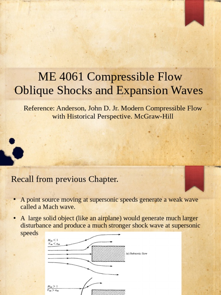 Chapter 3 | PDF | Shock Wave | Compressible Flow