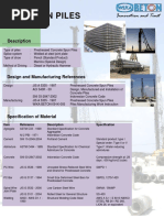 Larssen Sheet Pile Specifications | PDF | Mechanical Engineering | Nature