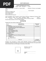 FORMAT SURAT KETERANGAN LULUS SD 2025 | PDF