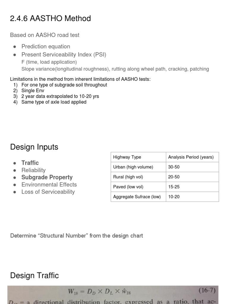 AASHTO Pavement Design Guide | PDF | Road Surface | Transport