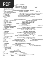 B2 English Rephrasing Exercises | PDF