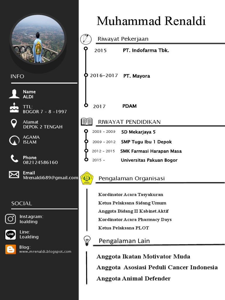 CV. Muhammad Renaldi | PDF