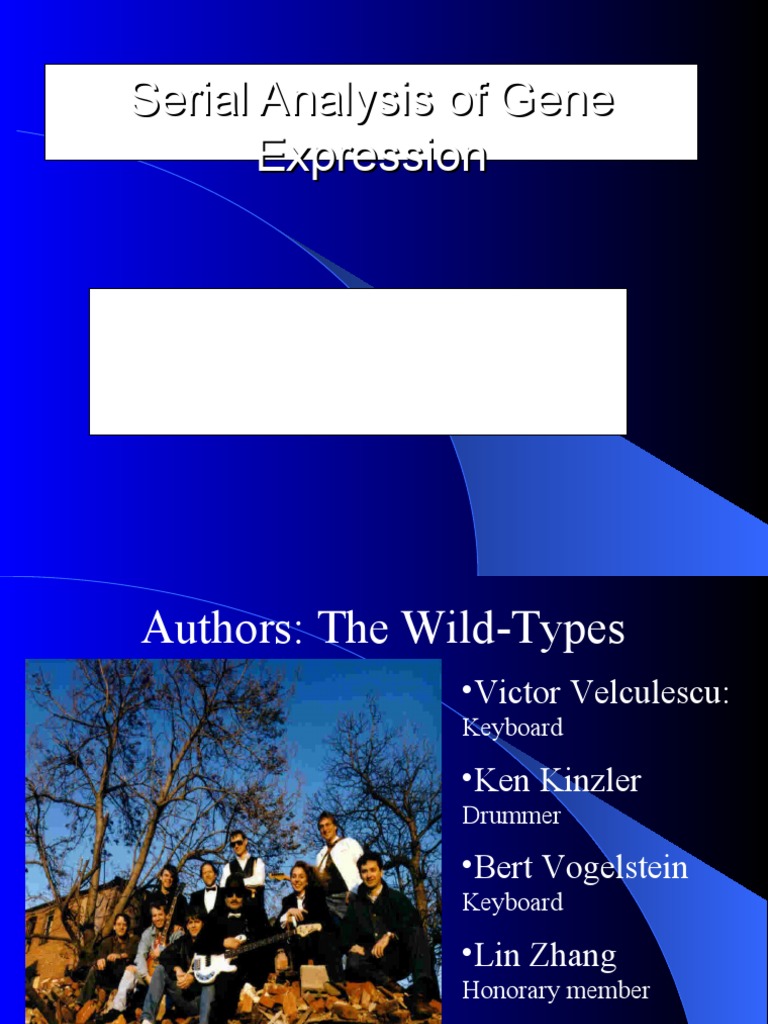 Serial Analysis of Gene Expression | PDF | Dna Sequencing ...